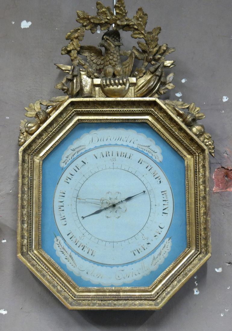 19th Century French Barometer
