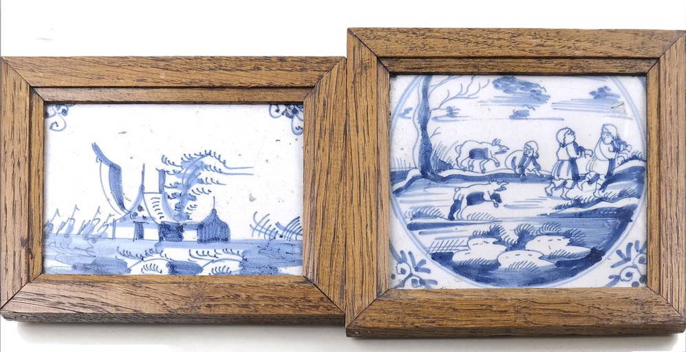 Two Early Chinese Tiles