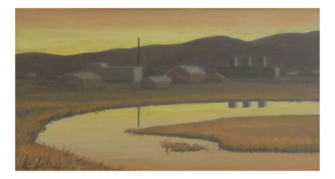 Rose Gaynor Barrett, Farm Scene Print - Nov 04, 2017 | Roland NY in NY