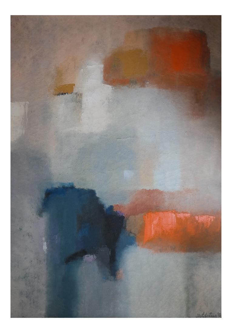 Julius Goldstein, Color Field Abstract - Oil on Canvas