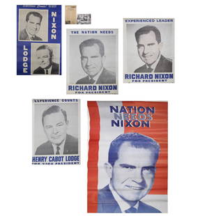 Richard Nixon Campaign Posters
