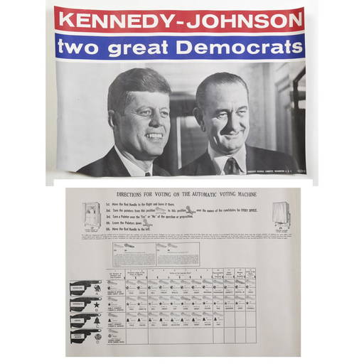 1960 Presidential Election Voting Machine Ballots