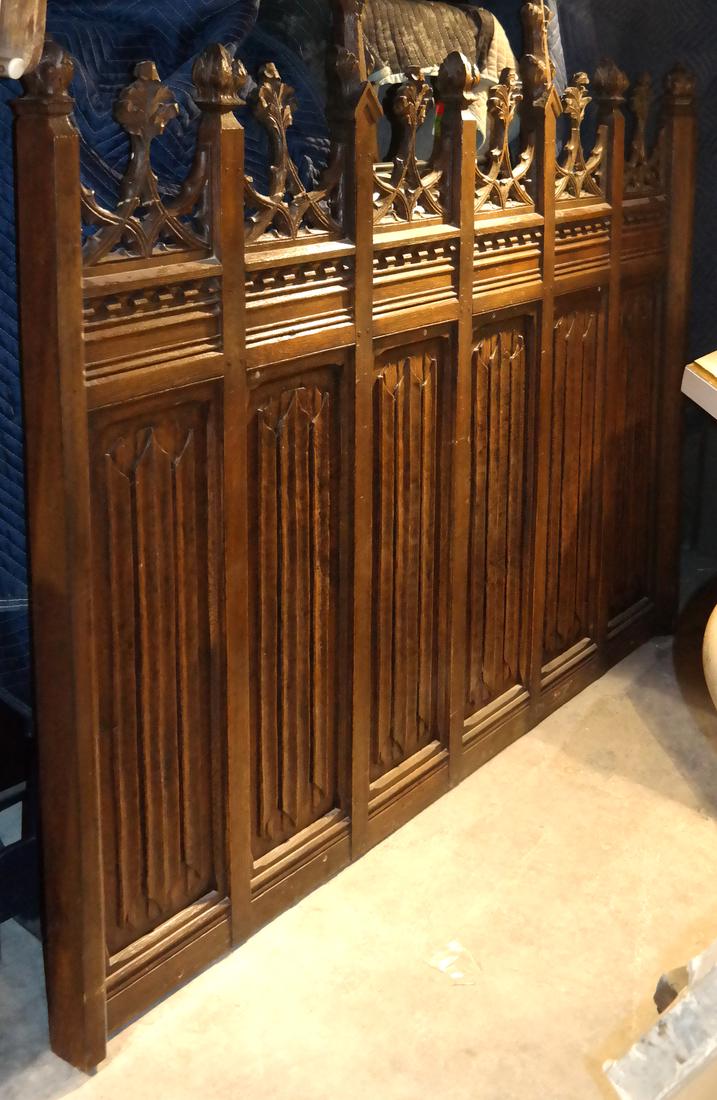 Renaissance-Style Oak Relief Panel