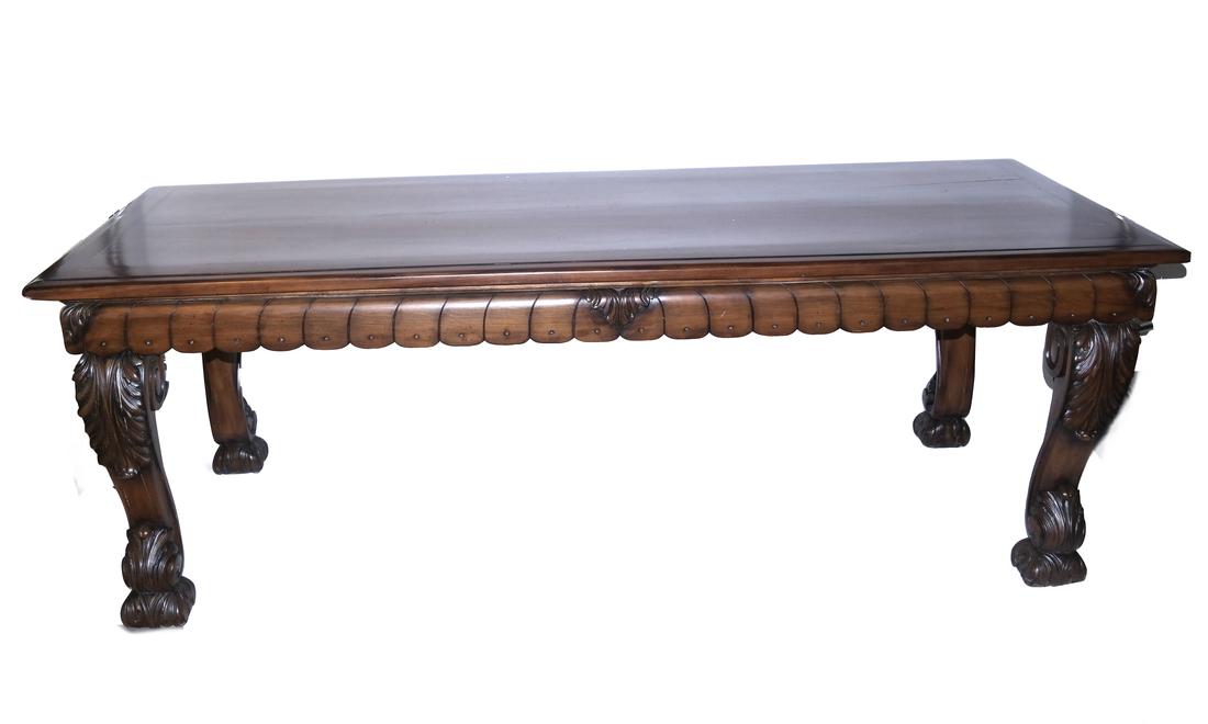 Regency-Style Library Table