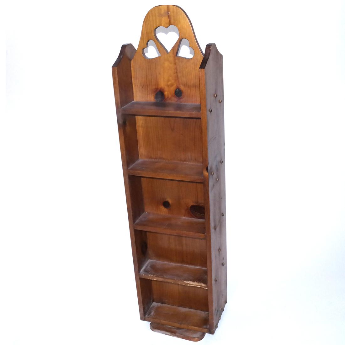 Pine Revolving Open Stand