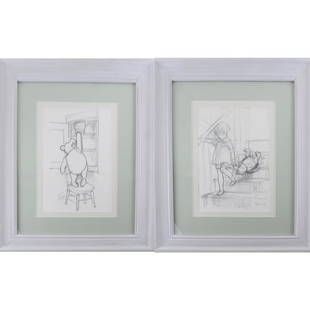 E(rnest) H(oward) Shepard Christopher Robin And Winnie The Pooh ...