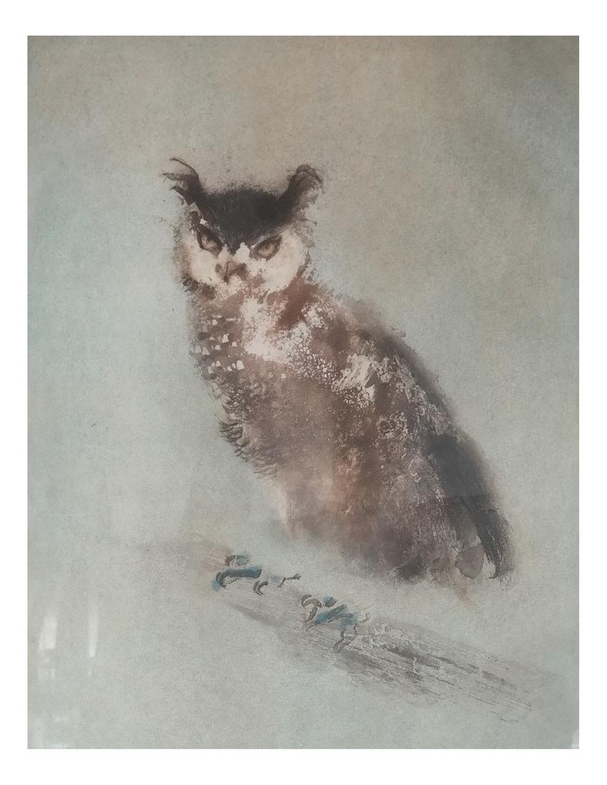 Kaiko Moti Limited Edition Print - Owl