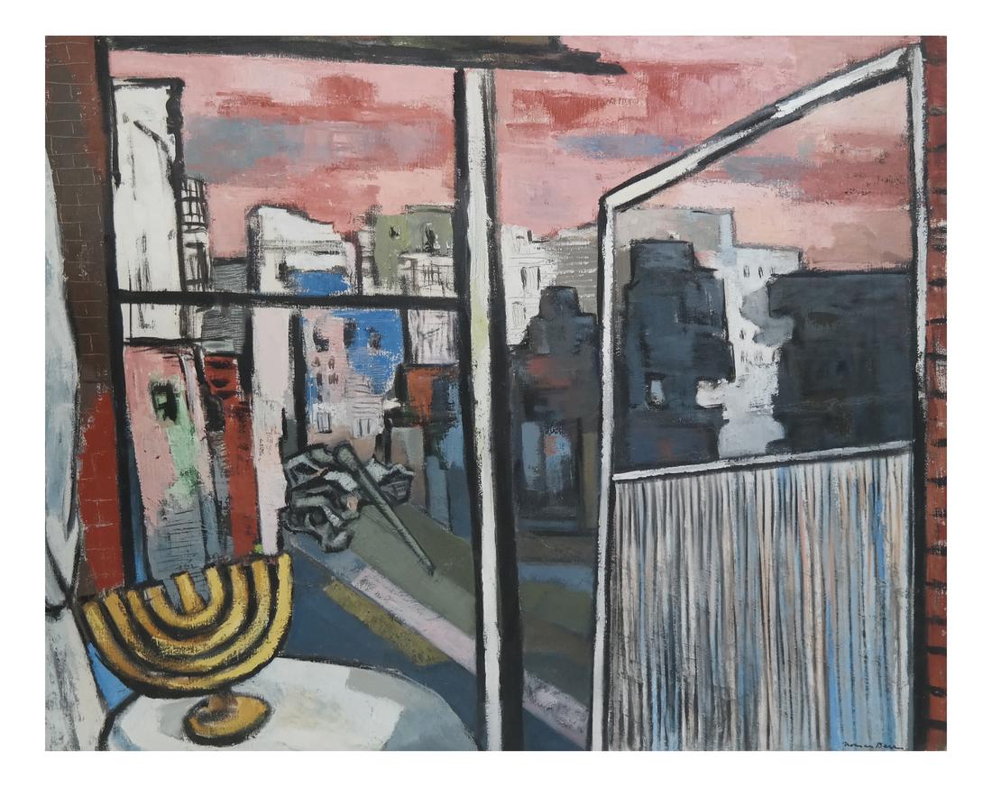 Norman Barr Modernist Painting