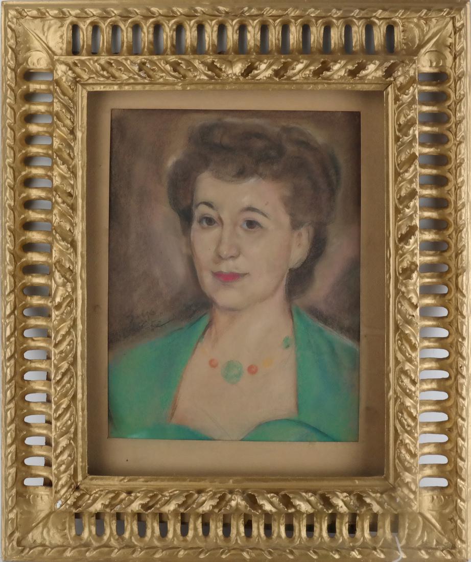 Boyd: Pastel Drawing of a Woman