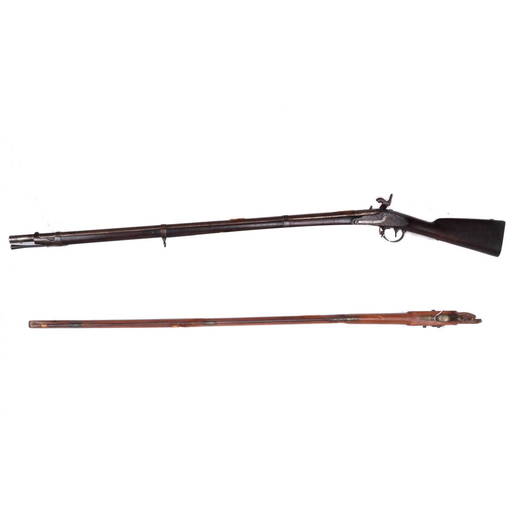 2 Antique Percussion Cap Muskets: Pomeroy, Warren