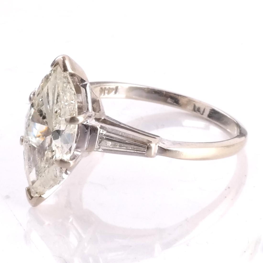 2.43ct Marquise Diamond Ring