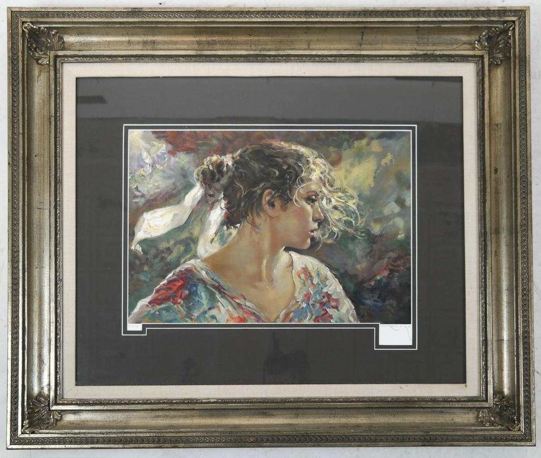 Jose ROYO: "Nostalgia" - Serigraph - Aug 10, 2019 | Roland NY in NY