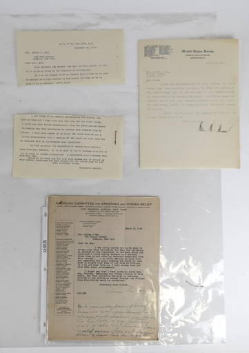 Womens Suffragette Party, Letters, Early 20th C.