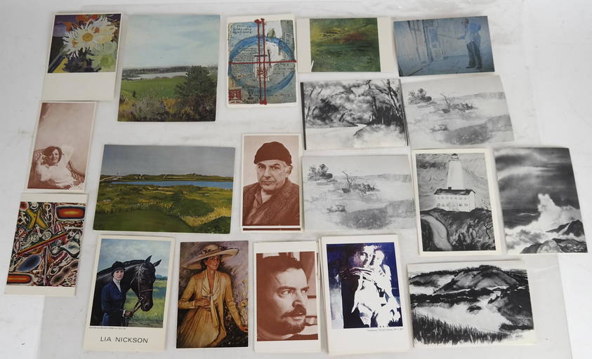 Lot of 30+ Artist Postcards,Incl. Abe Ajay - Oct 25, 2019 | Roland NY in NY
