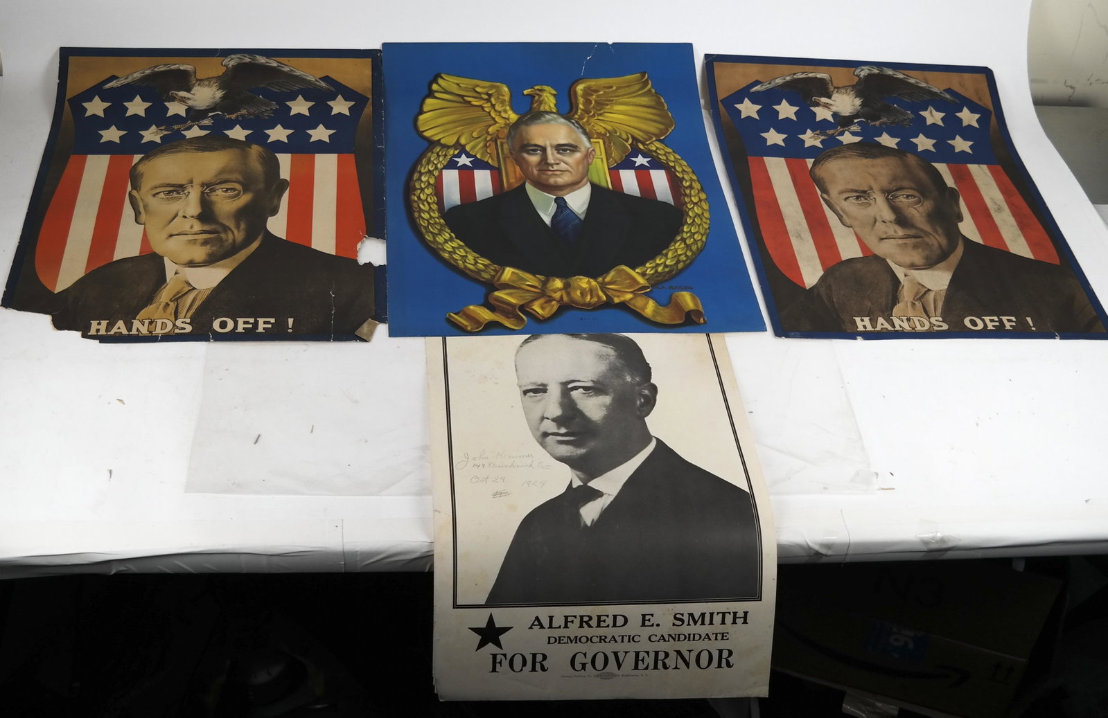 Four Democratic Campaign Posters - Oct 25, 2019 | Roland NY in NY
