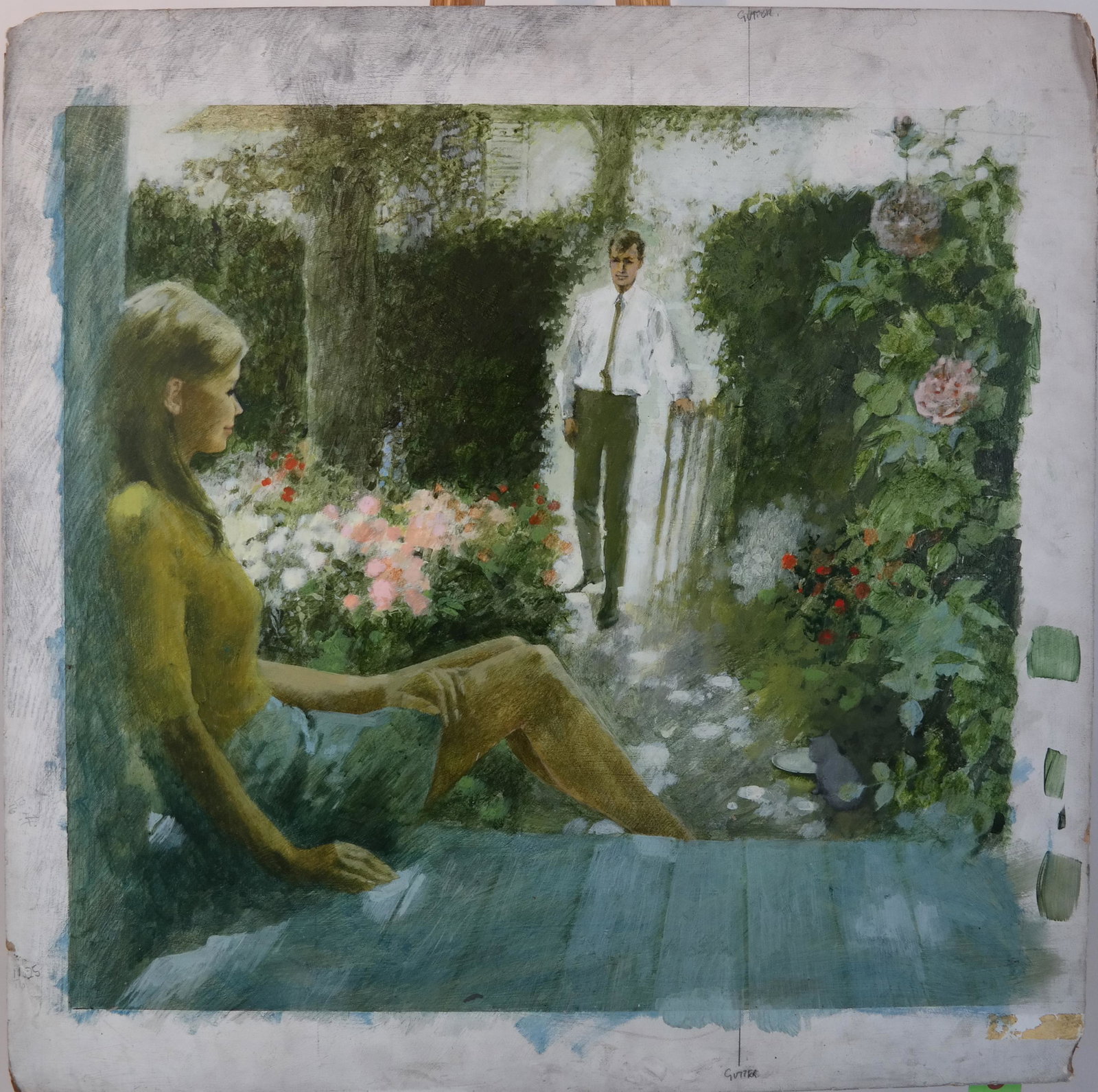 Muriel WOOD: Book Illustration - Oil on Cardboard - Feb 08, 2020 ...