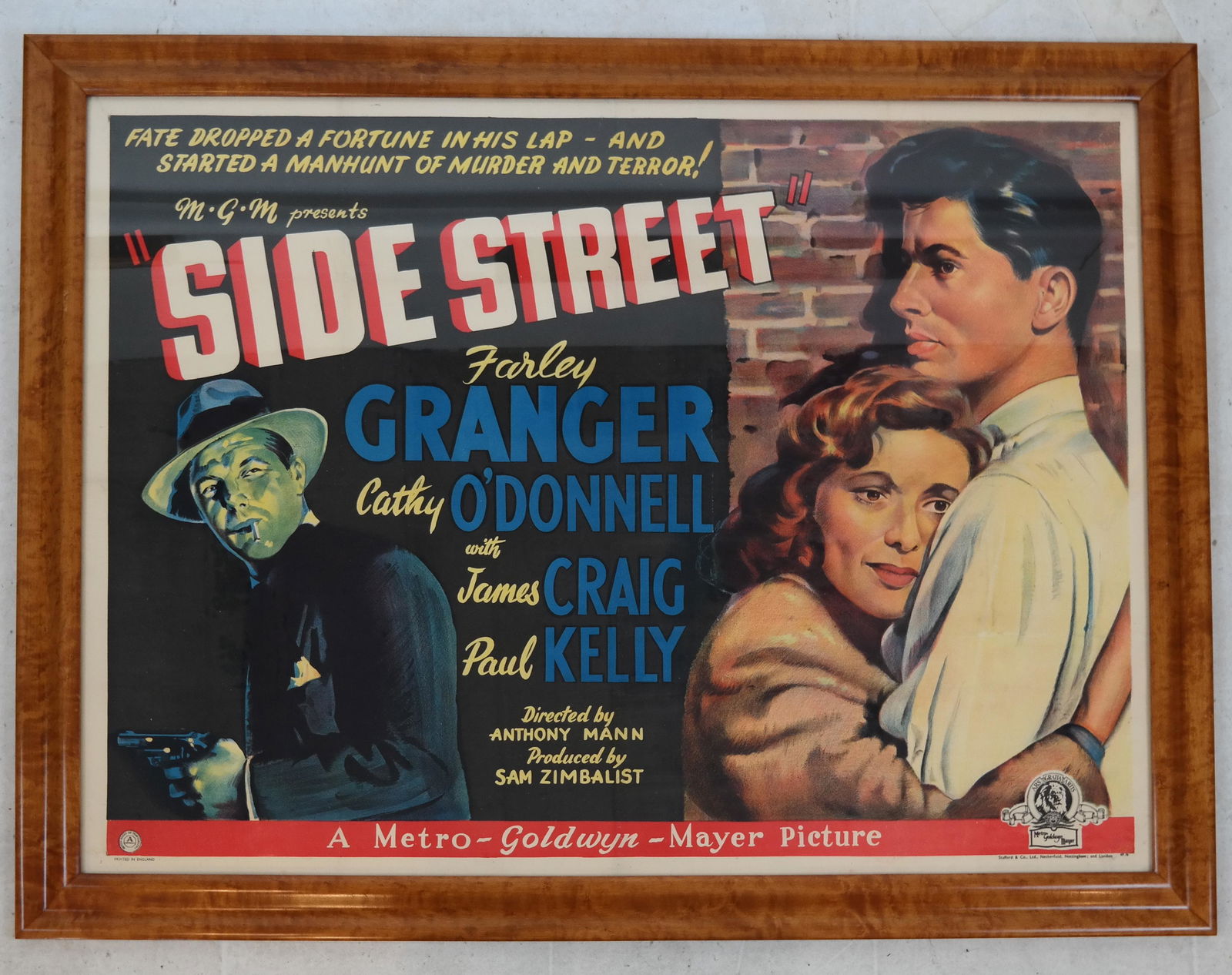MGM "Side Street" Movie Poster - Mar 07, 2020 | Roland NY in NY