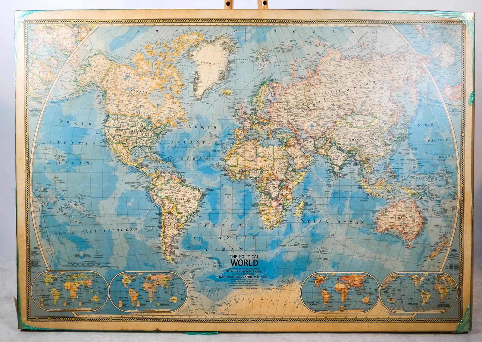 Map of the Political World, 1975 - Mar 07, 2020 | Roland NY in NY