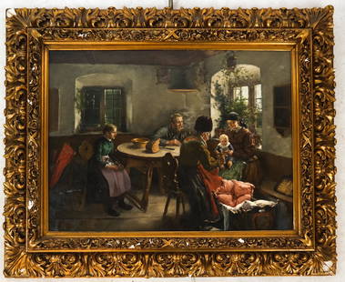 Frederic Mizen | Indian Family Scene