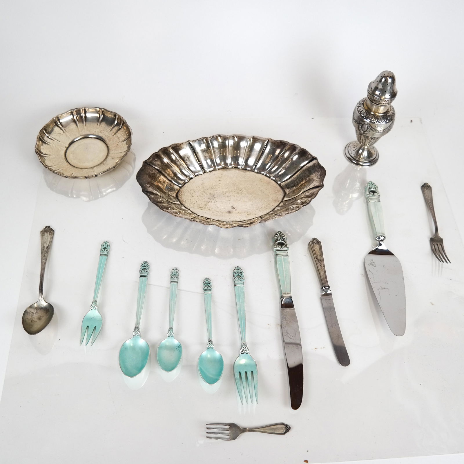 Sterling Silver Flatware, Bowls, Caster - 14 Pcs. - Apr 04, 2020 ...
