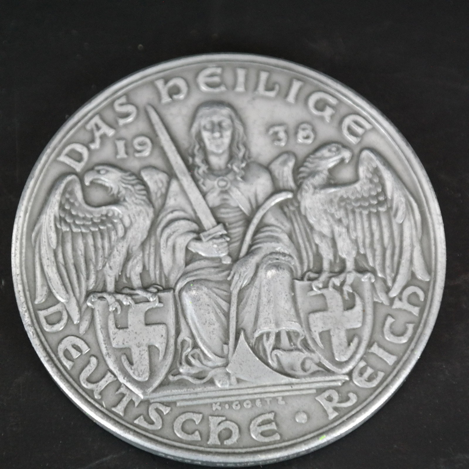 1938 Holy German Reich Karl Goetz Silver Medal - May 02, 2020 | Roland ...