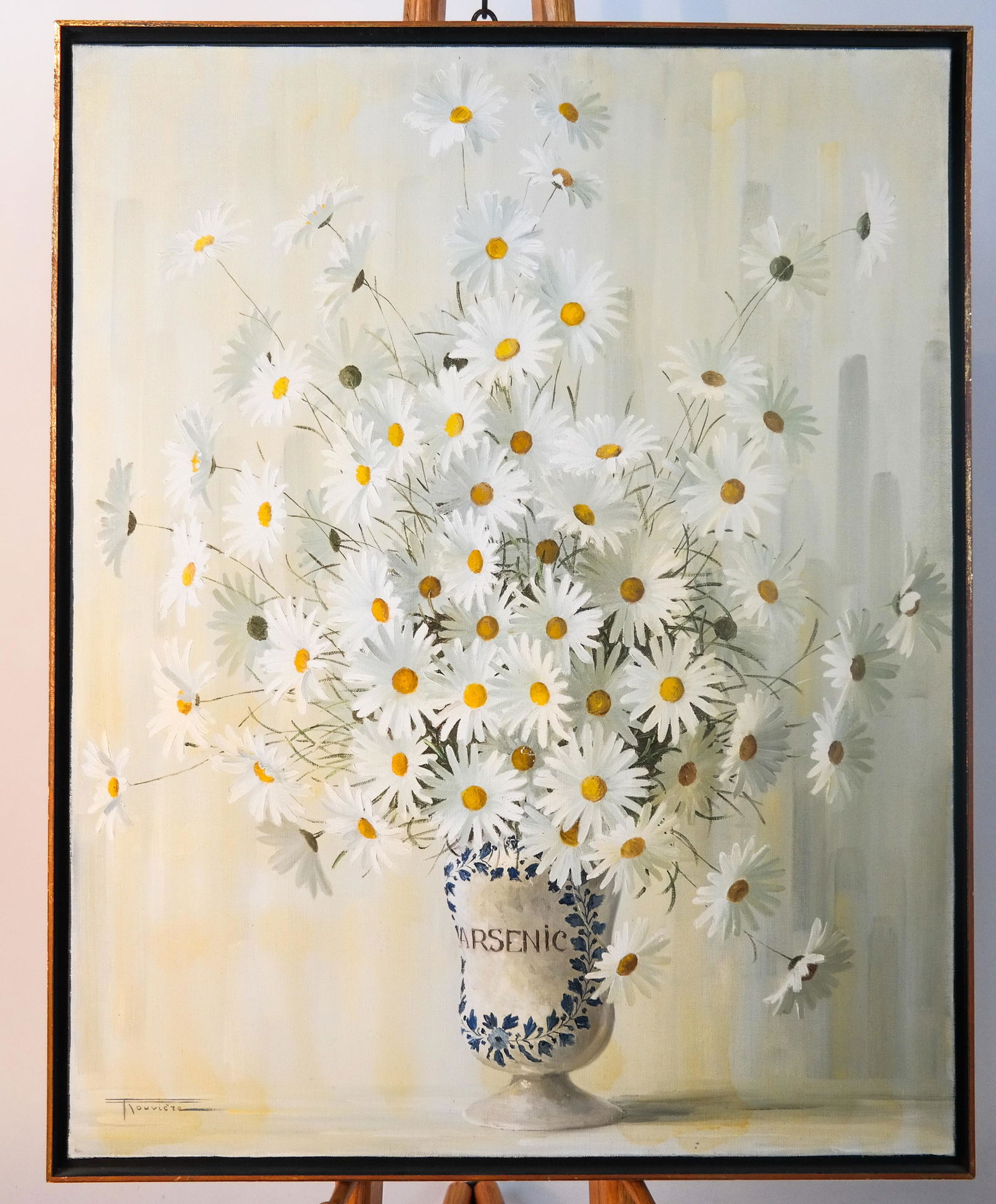 Elizabeth ROUVIERE: "Marguerites" - O/C - May 30, 2020 | Roland NY in NY