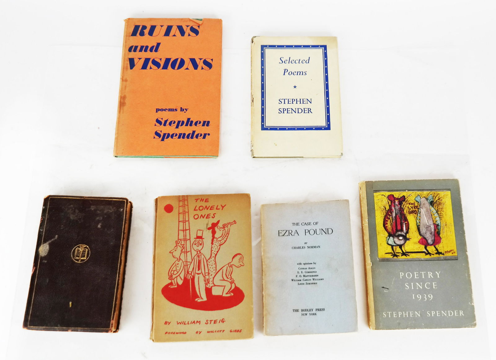 6 Books: Stephen Spender, Ezra Pound, More