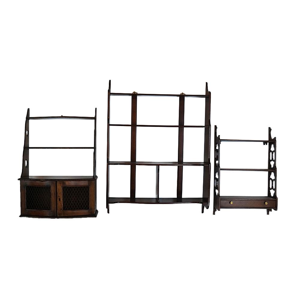 Two Plate Racks & Display Cabinet