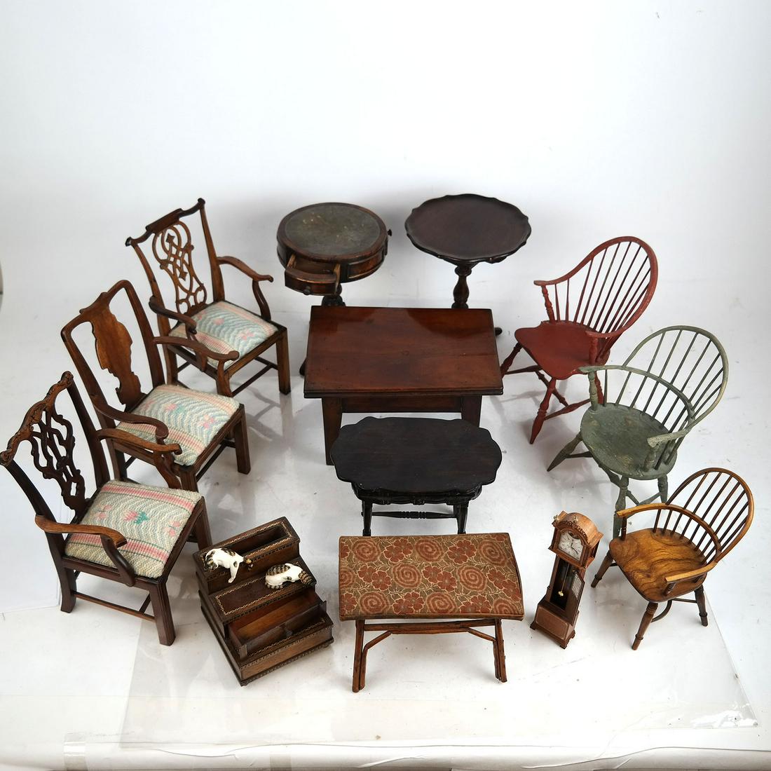 Miniature Furniture Collection 14 Pcs.