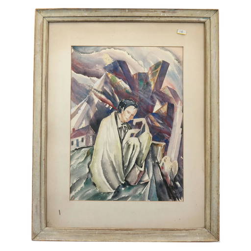 William Sanger: W/c Painting