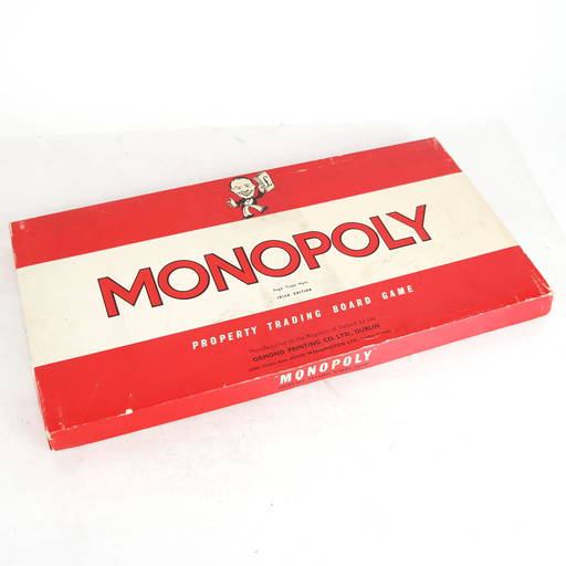 Vintage Monopoly Game Irish Version