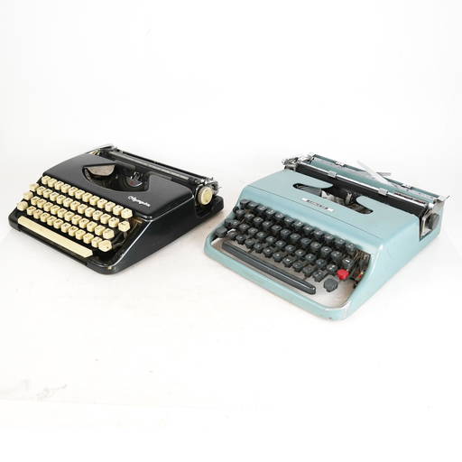 Two Vintage Manual Typewriters