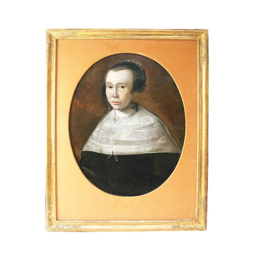 Godaert Kamper: Portrait Of Lady Oil Painting