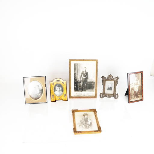 Six Assorted Picture Frames