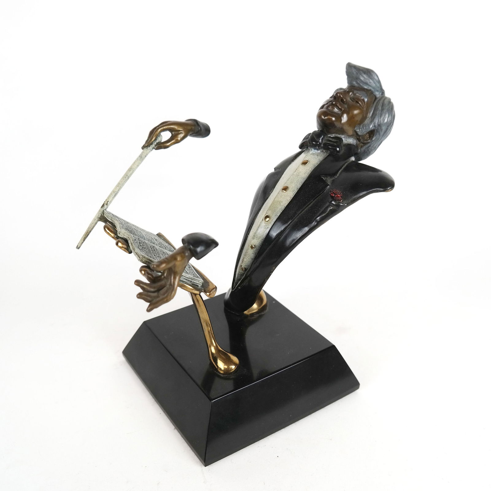 Paul Wegner: Conductor Bronze Sculpture