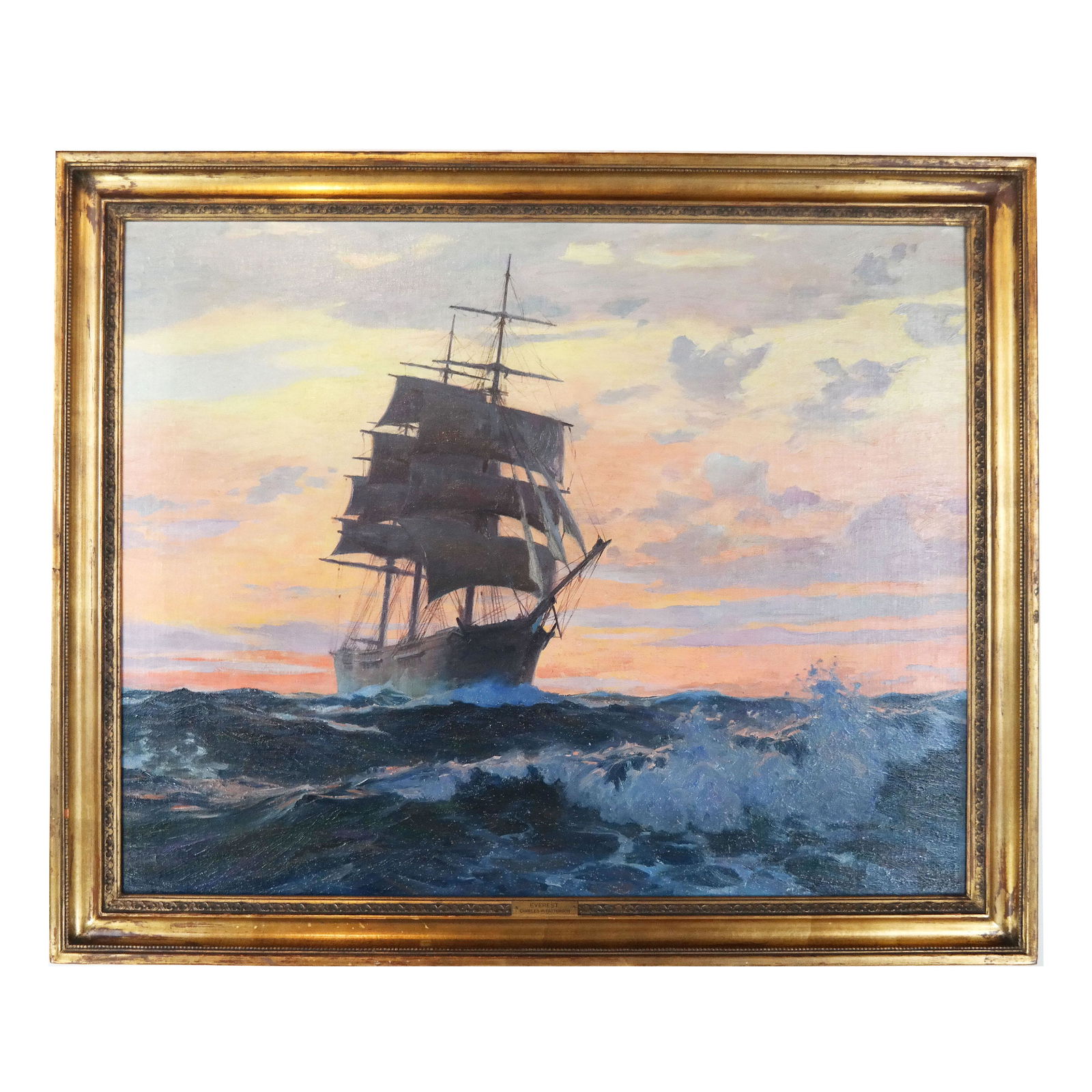Charles Robert Patterson: Ship Painting