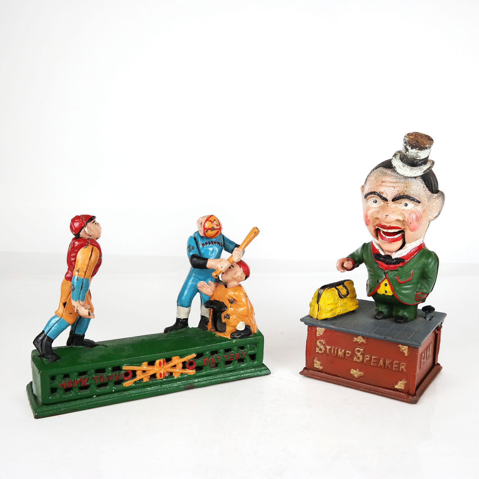 Two Reproduction Cast Iron Mechanical Banks (#0066) on Feb 26, 2022 ...