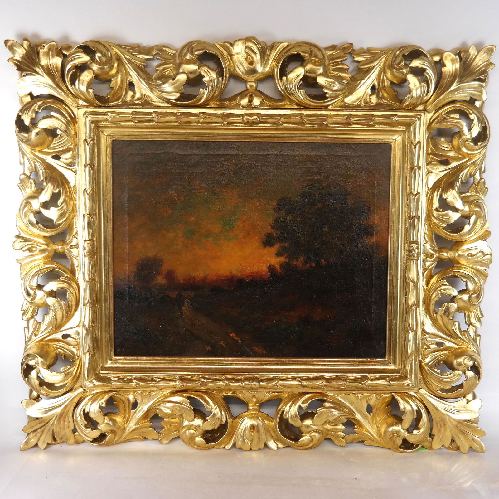 George Innes: "dawn" Oil Painting