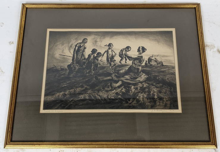 John COSTIGAN: Figures in a Field - Print - Mar 25, 2022 | Roland NY in NY