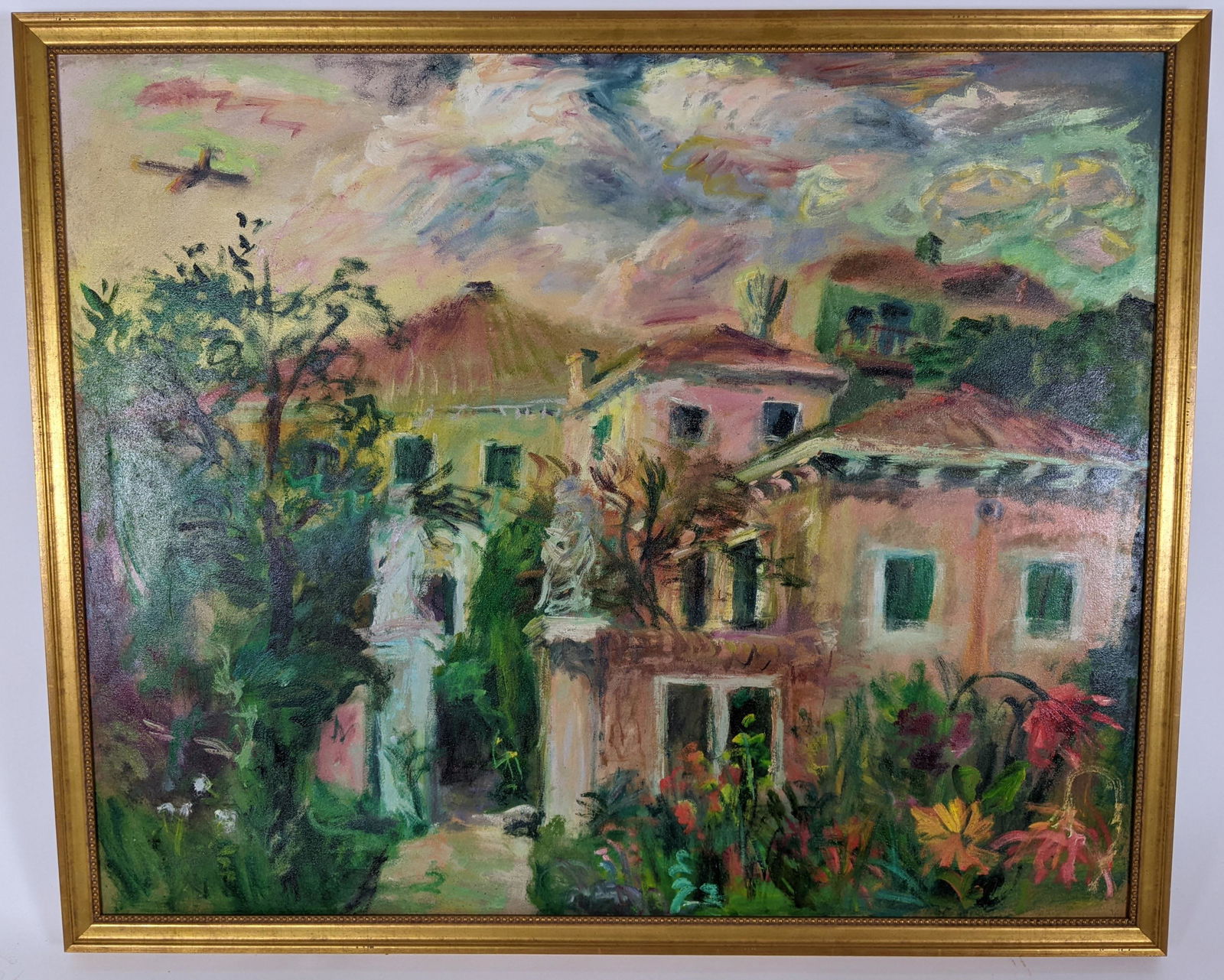 Robert HUBER: Houses - Oil Painting (#0301) on Mar 25, 2022 | Roland NY ...