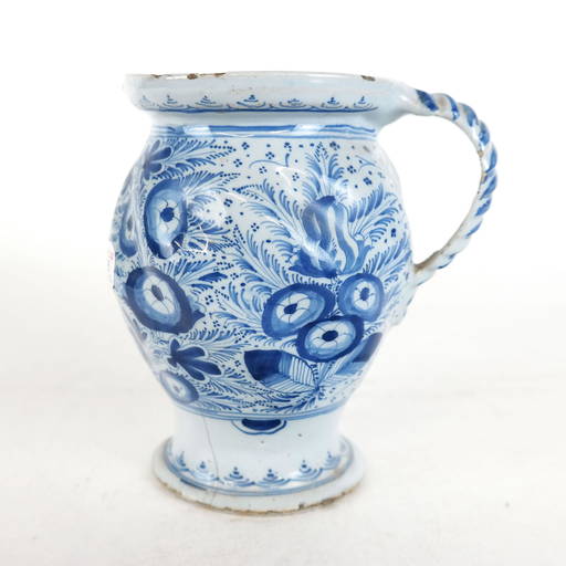 18th Century Delft Pitcher