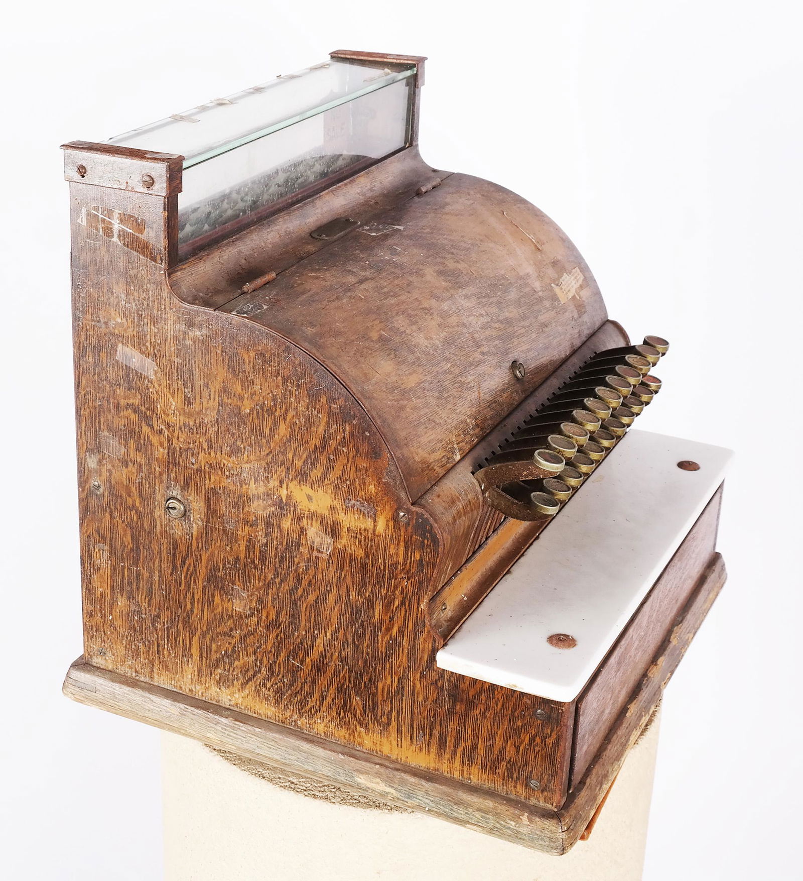 Antique National Cash Register Ncr Model 711