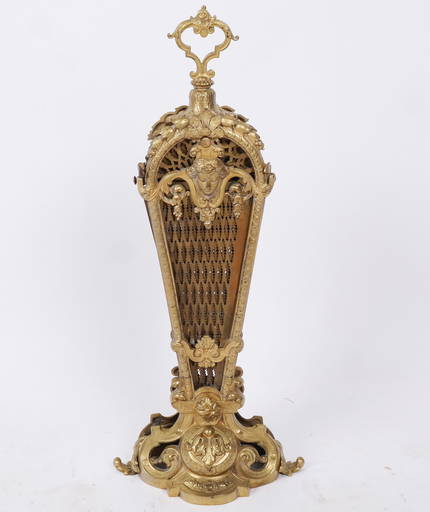 Rococo Revival Gilt Bronze Fire Screen (#0087) on Jan 07, 2023 | Roland ...