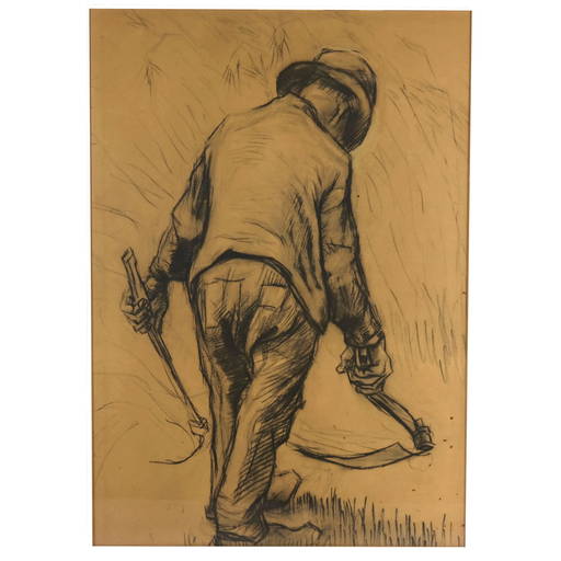 After VAN GOGH: Worker with Scythe - Lithograph (#0179) on Jan 07, 2023 ...