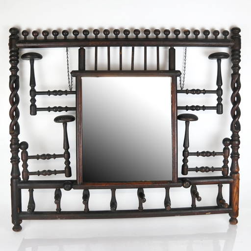 Aesthetic Twist & Ball Hat Rack Mirror (#0466) on Jan 07, 2023 | Roland ...