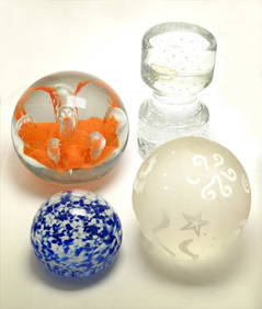 Swedish art glass paperweights - Dec 08, 2012 | Clars Auction Gallery in CA
