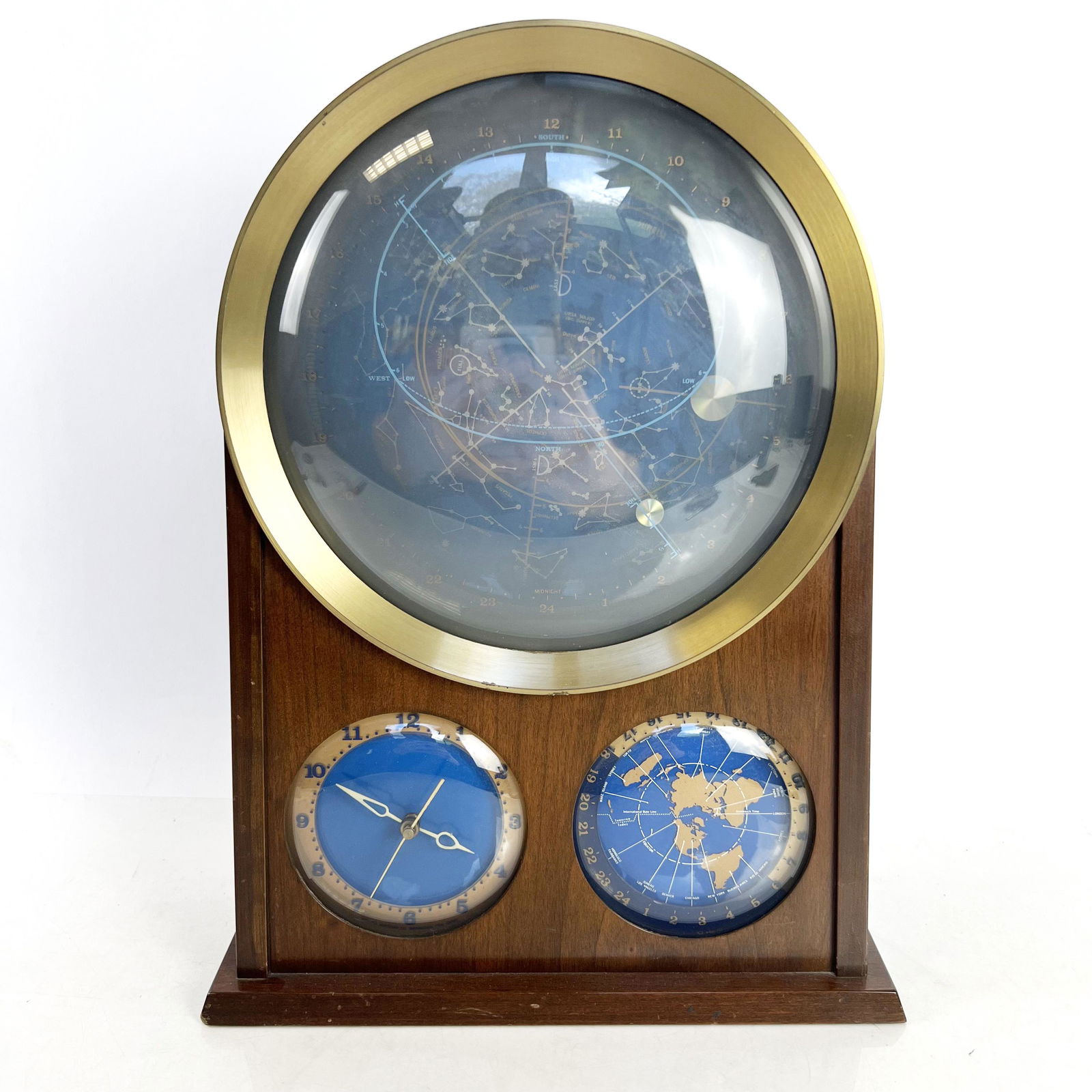 Dome Form Celestial Mantle Clock
