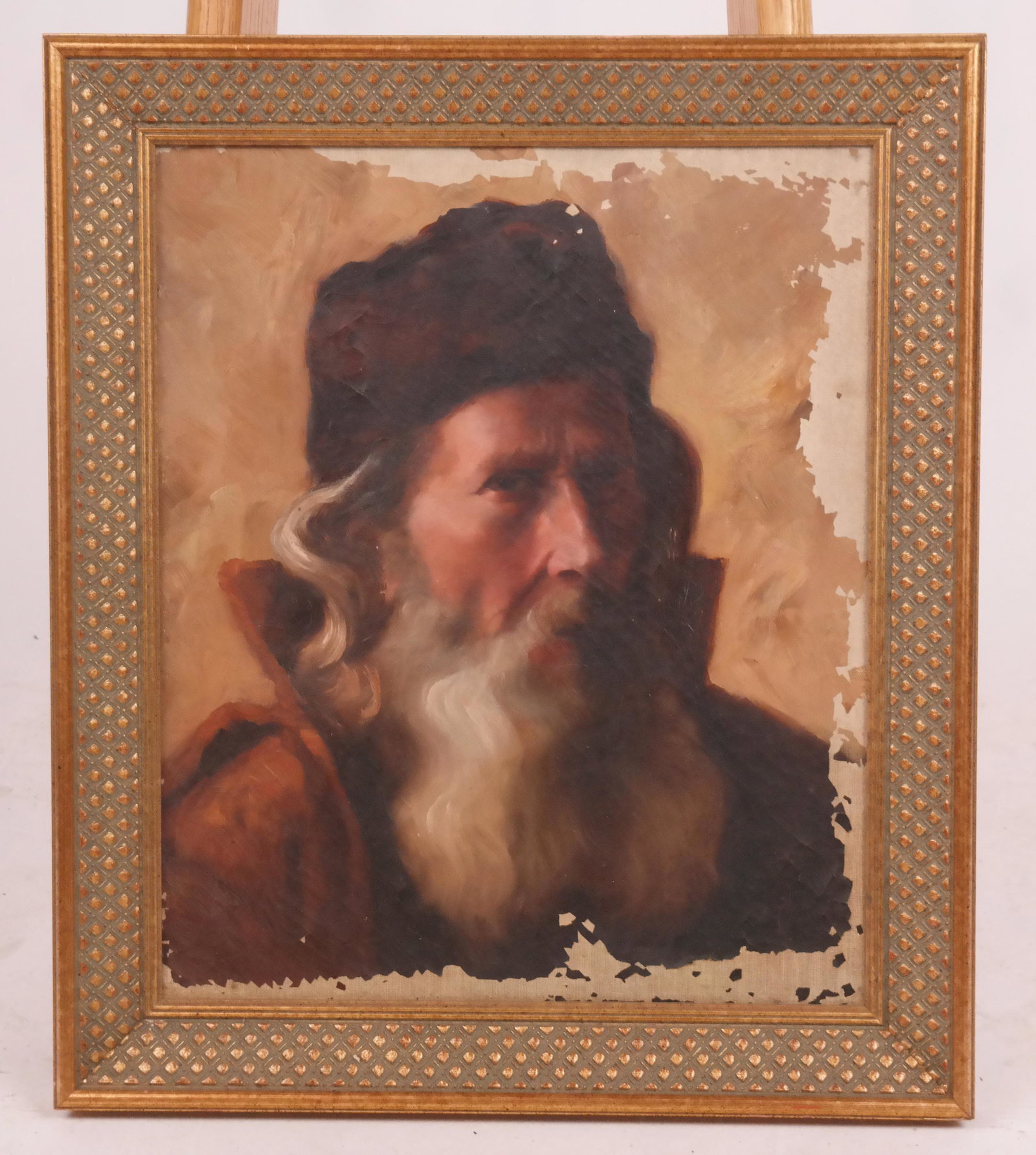 Portrait Of A Bearded Man Painting