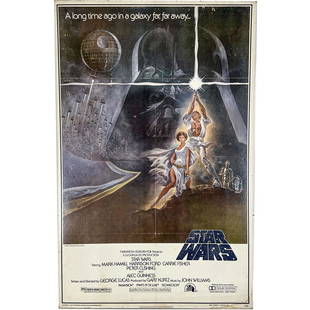 Star Wars 1977 Movie Poster