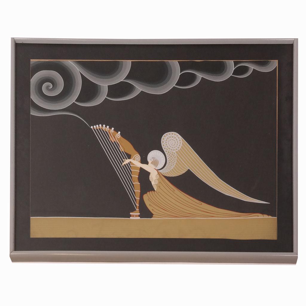 Erte: "the Angel" Serigraph